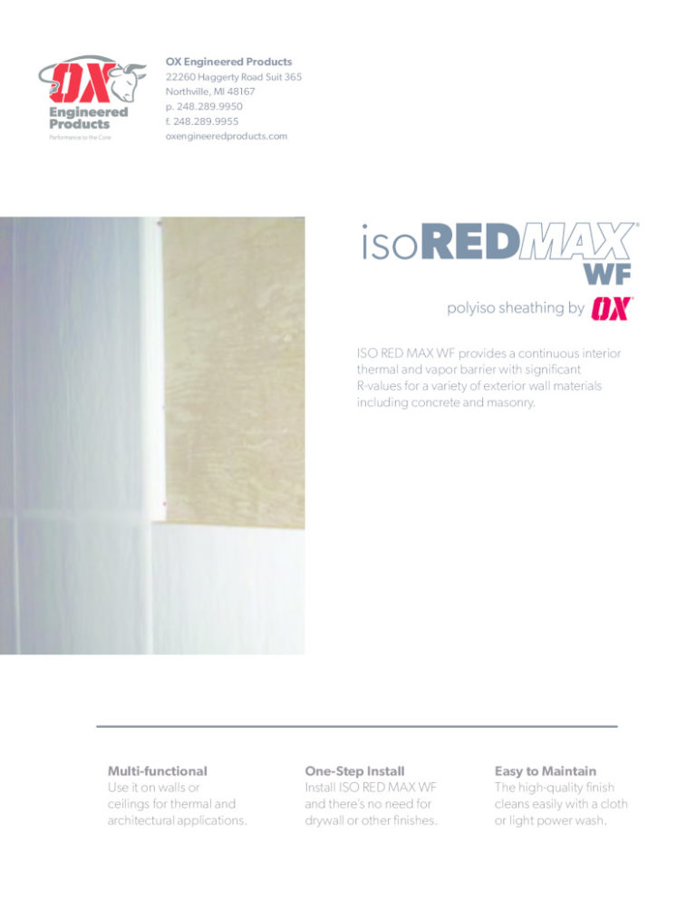 ISO RED MAX WF brochure-compressed | OX Engineered Products